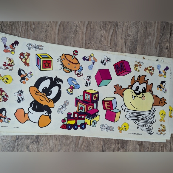 Warner Bros. | Wall Decor | Vintage 9sy2k Looney Tunesbabies Nursery ...